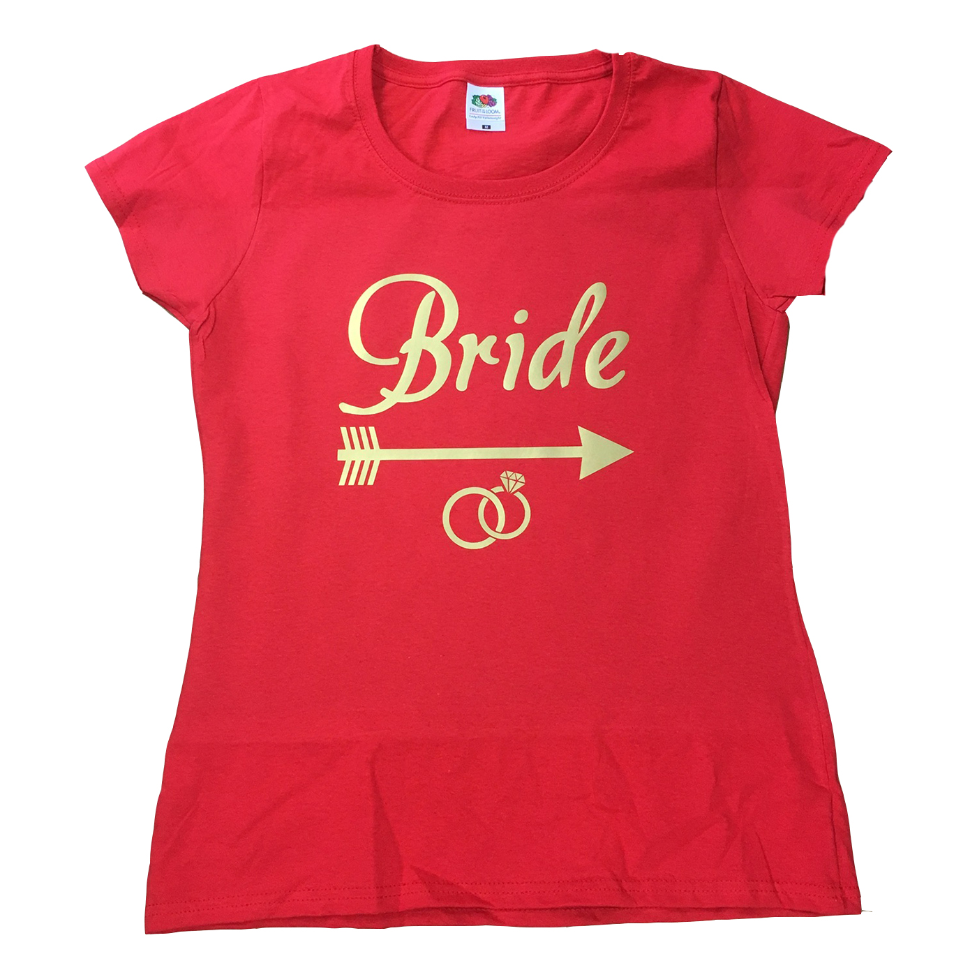 Bride arrow ring t-shirt | Hen party t-shirts | Forever Memories