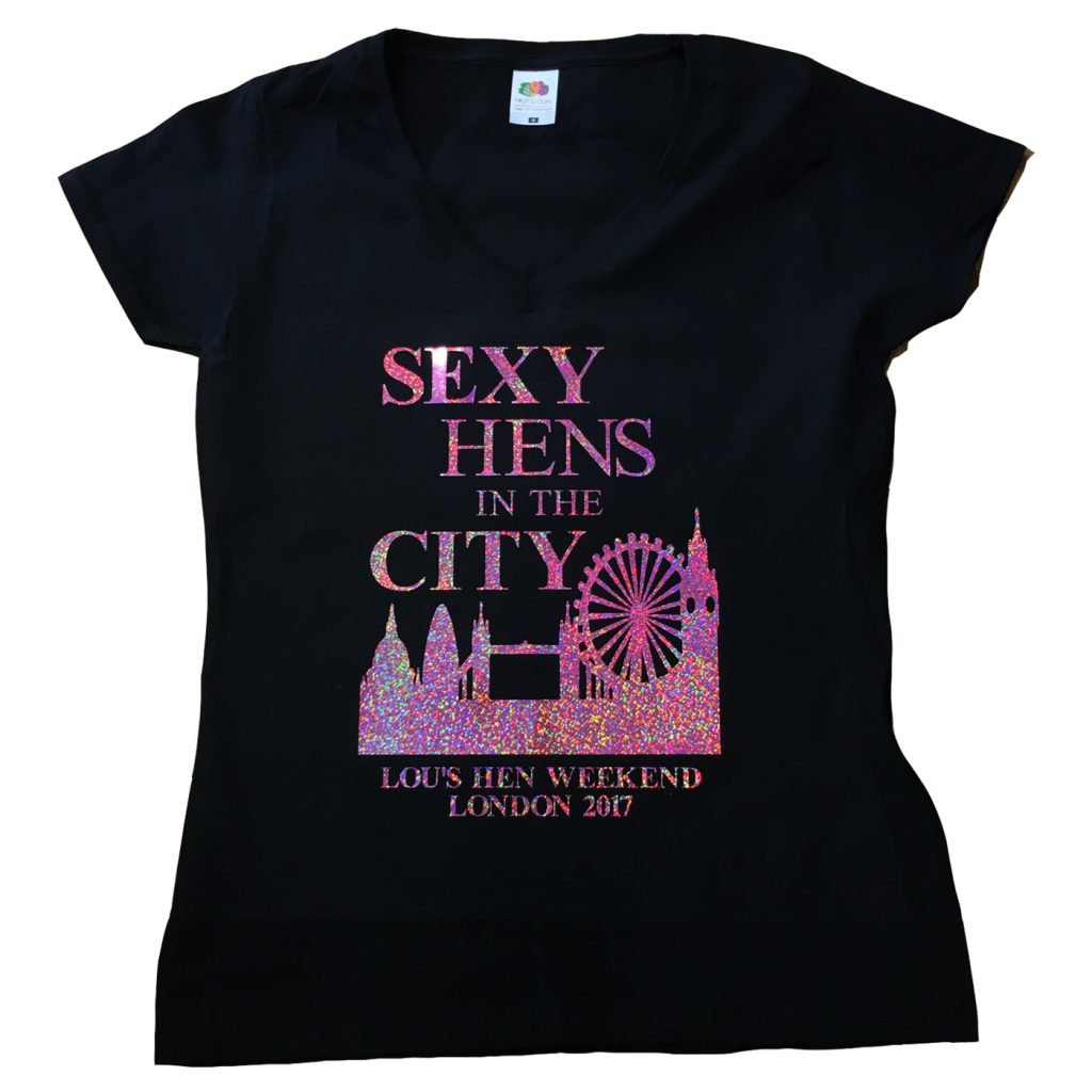 Sexy Hens In The City London T Shirt Hen Party Forever Memories