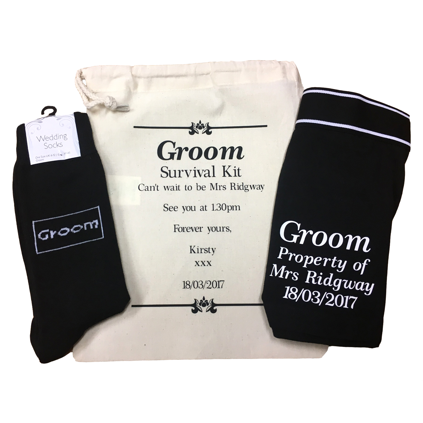 Groom Survival Kit | Groom Gifts | Forever Memories