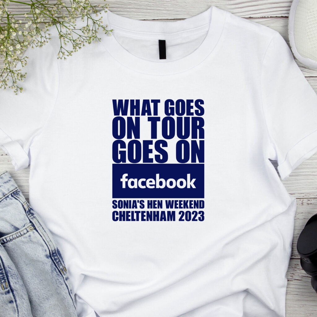 What goes on tour t-shirt | Hen party T-shirts | Forever Memories